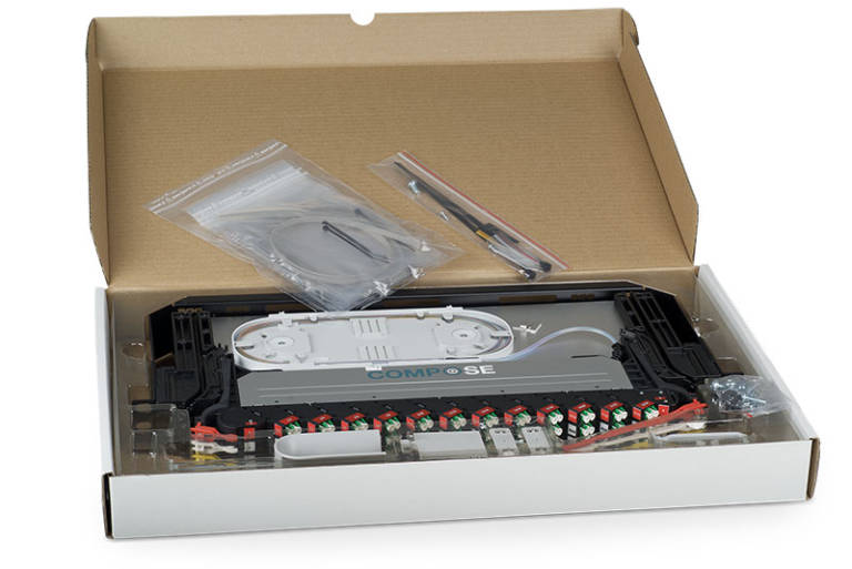 Front Loaded ODF Panel 19” 1HE Links - Compose